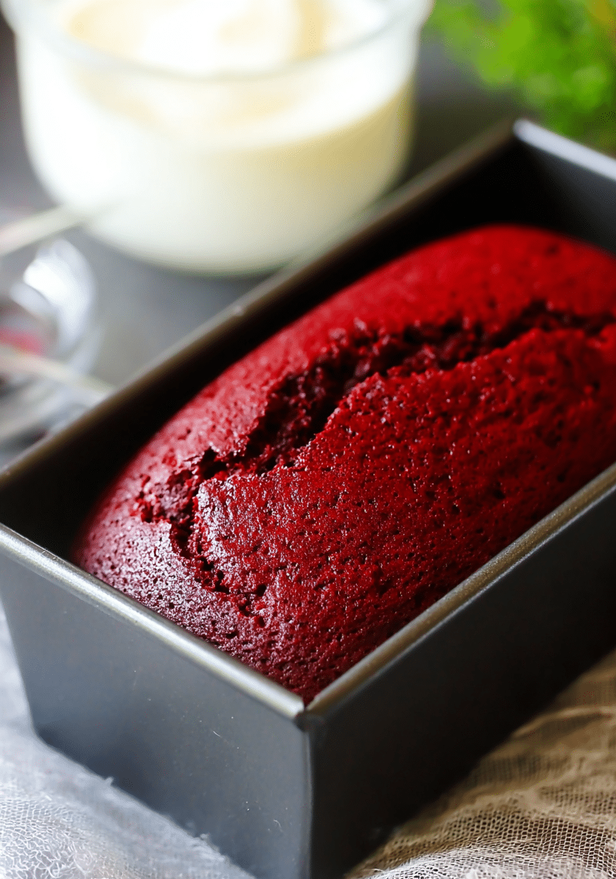 Chocolate Chip Red Velvet Mini Loaves | Easy, Festive, Delicious