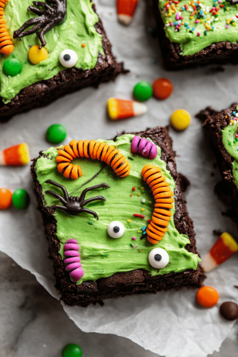 12 Halloween Brownies That Are Scary-Good for Parties - ely recipes