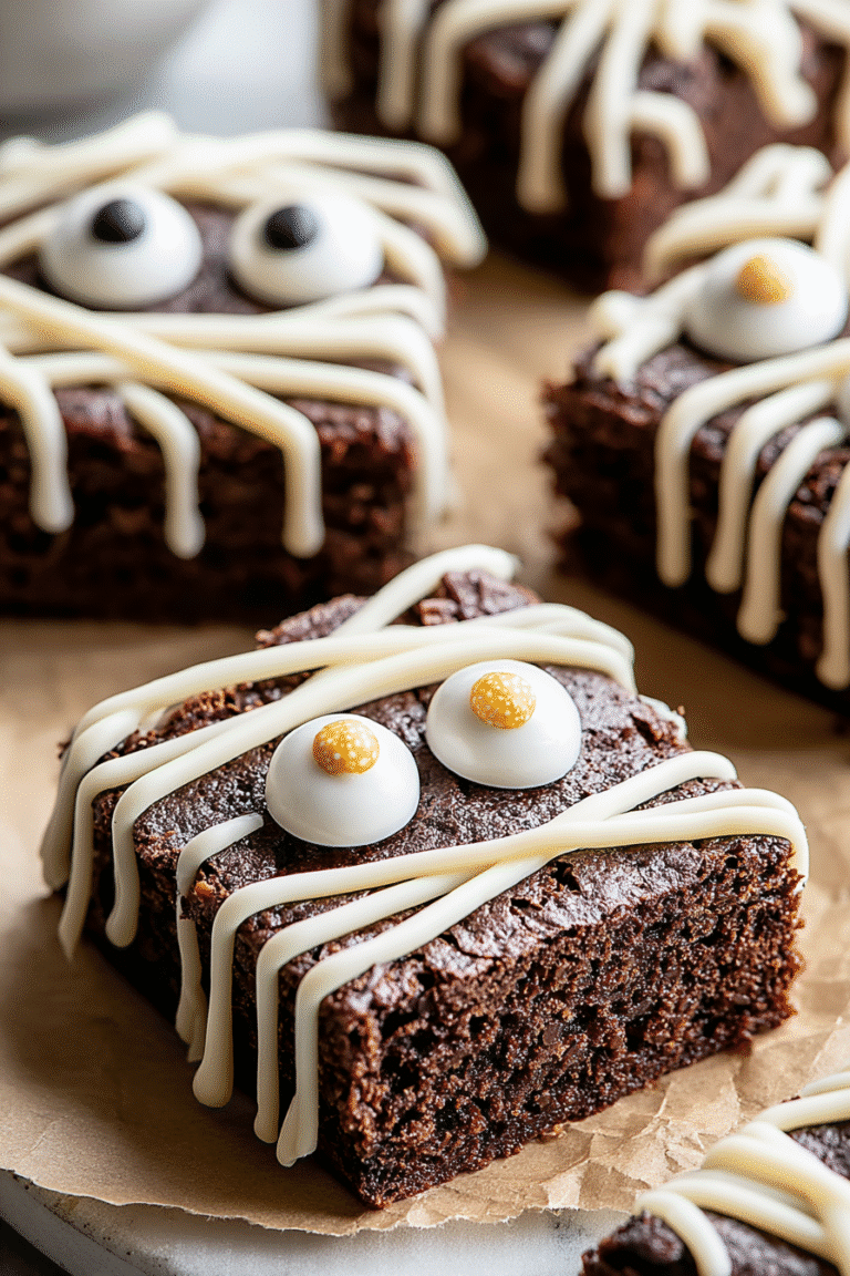 12 Halloween Brownies That Are Scary-Good for Parties - ely recipes