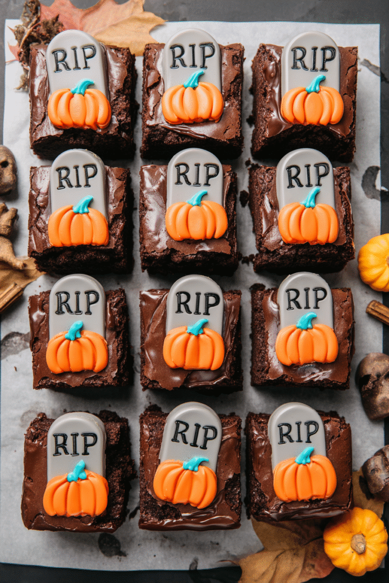 12 Halloween Brownies That Are Scary-Good for Parties - ely recipes