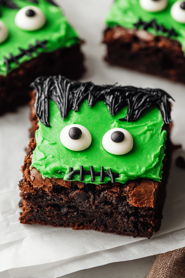12 Halloween Brownies That Are Scary-Good for Parties - ely recipes