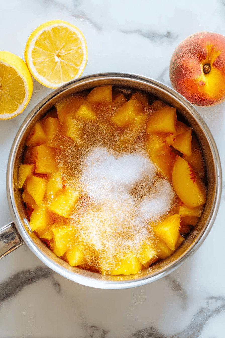 Fresh Peach Jam – Easy, No Pectin & Bursting with Summer Sweetness