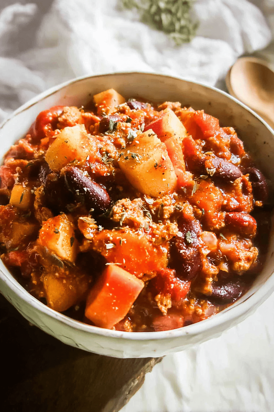 Turkey Apple Chili – Ultimate Cozy Dinner Recipe