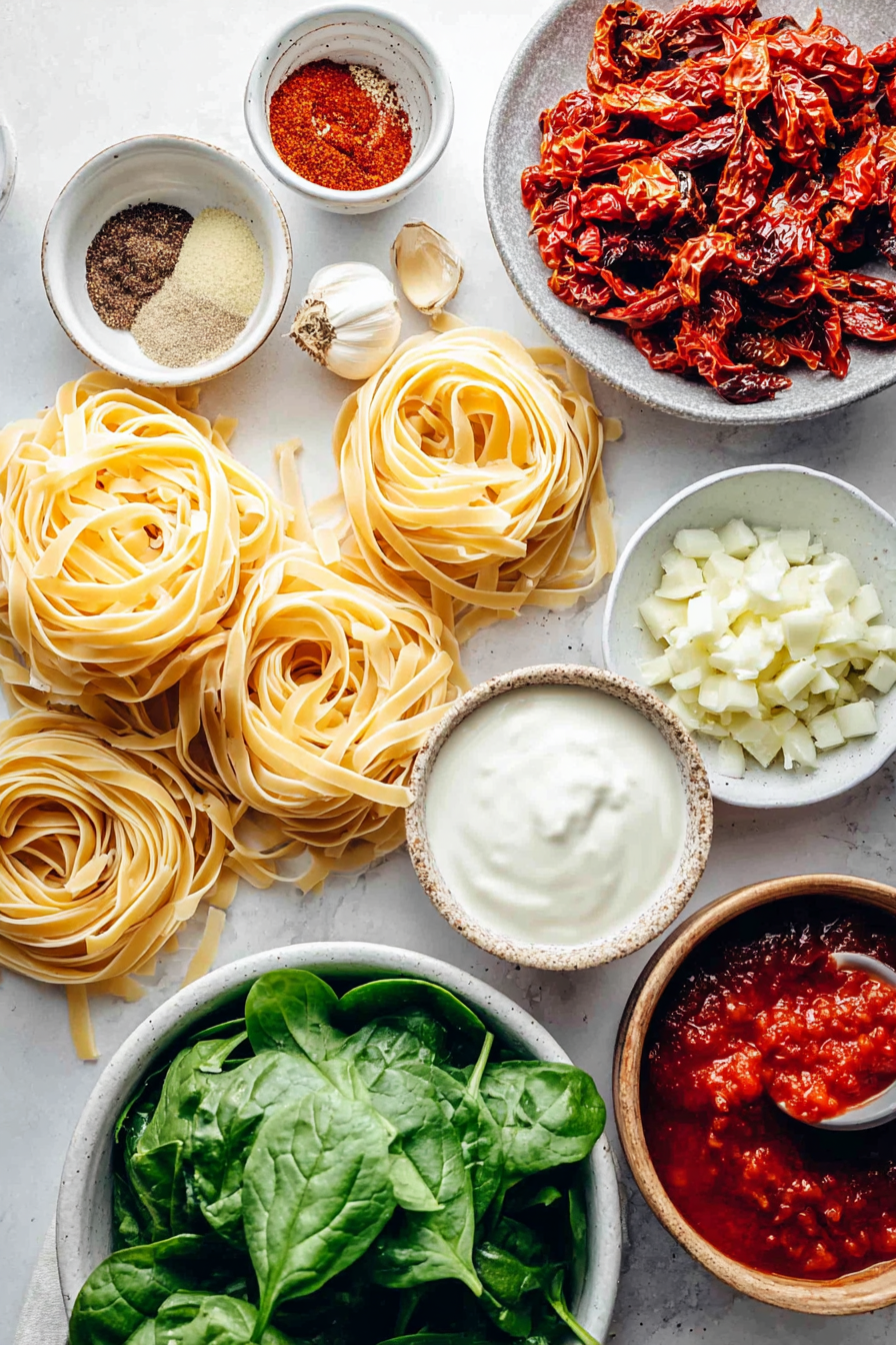 Creamy Sun-Dried Tomato Pasta Recipe – Quick, Cozy & Irresistible in 2025
