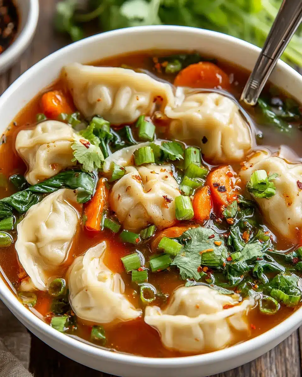 Easy Potsticker Soup: A Heartwarming Delight