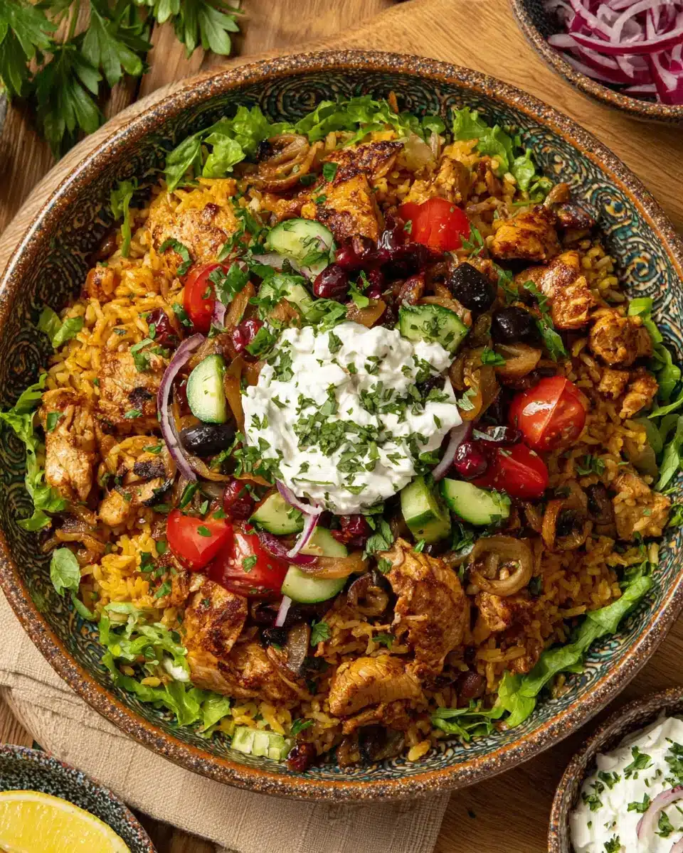 one pot shawarma chicken and rice An Incredible Recipe