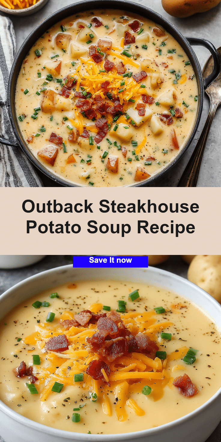 Outback Steakhouse Potato Soup Recipe: Comfort in a Bowl